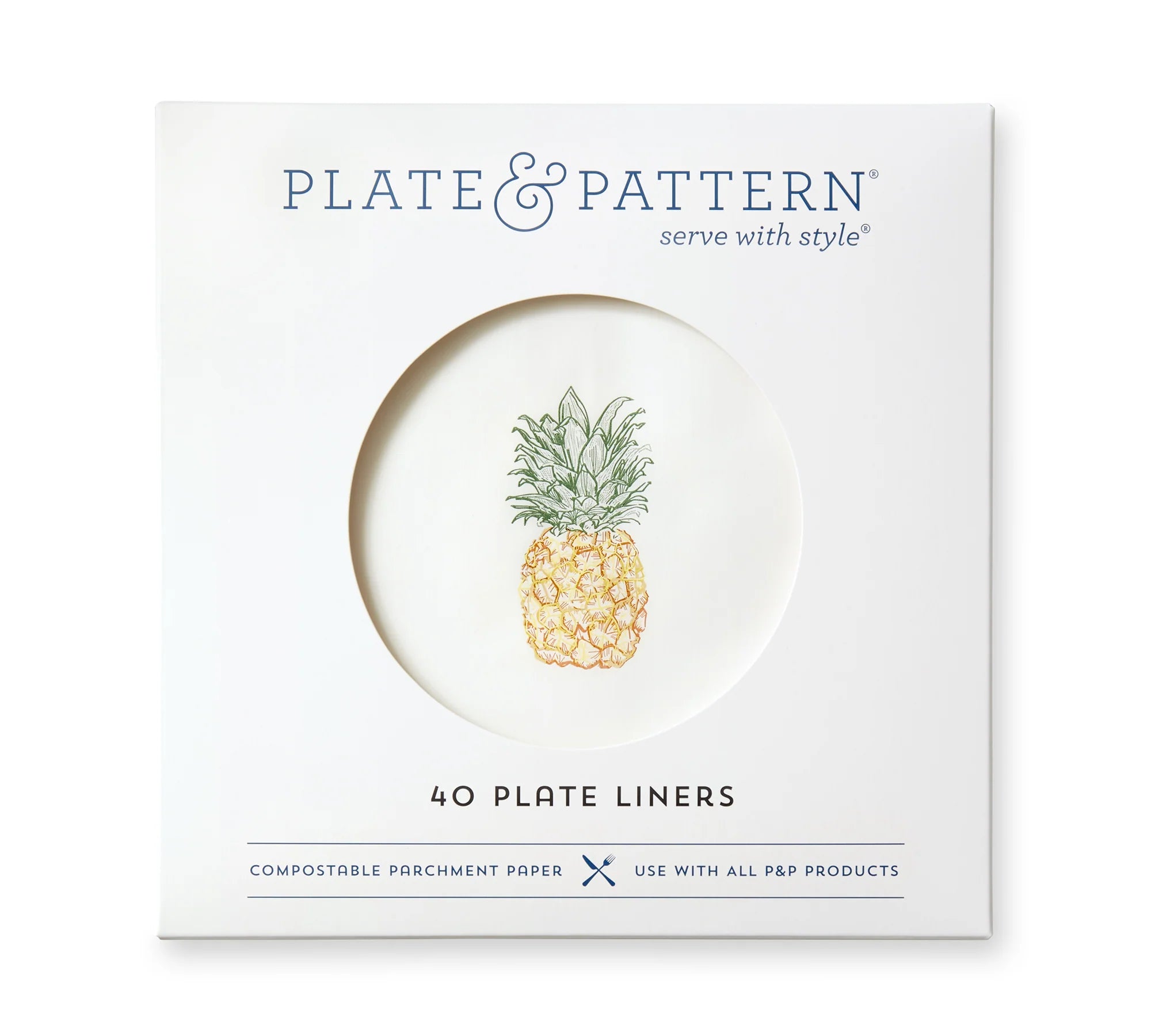 "Southern Hospitality" preformed plate liners